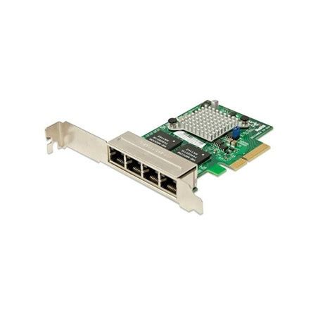 1 GbE Quad Port Ethernet Adapter Card RJ45