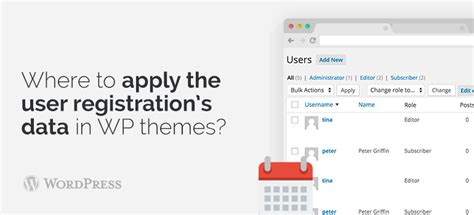 How To Show User Registration Date In Wordpress