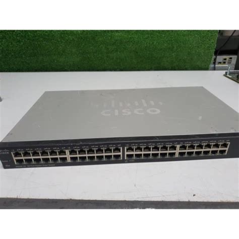 Jual Cisco SG200 50P 50 Port 10 100 1000 Gigabit PoE Smart Switch Jakarta Barat Ksp Comp88