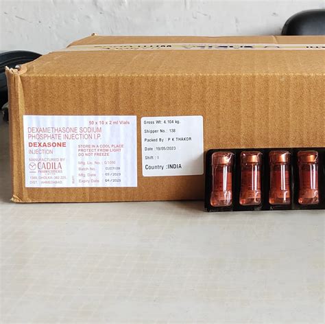 Dexasone Injection 2ml At ₹ 1299vial In Ghaziabad Id 2851739351430