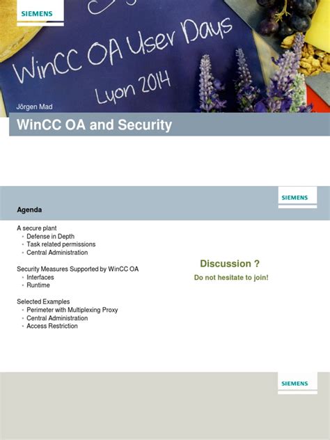 Security And Wincc Oa Pdf Transport Layer Security Proxy Server