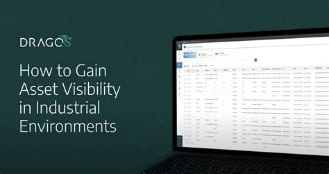 Dragos Platform Use Case How To Gain Asset Visibility In Industrial