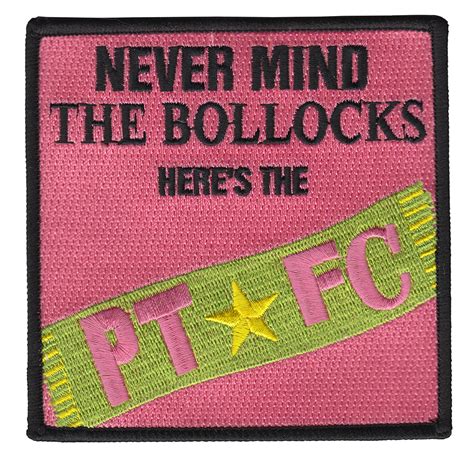 Sex Pistols Ptfc Patch Patrol