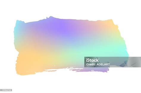 그런 지 얼룩 홀로그램 무지개 색상입니다 잉크 스플래시 텍스트 또는 로고에 대한 격리된 배경입니다 액체 얼룩 수채화 페인트 스트로크입니다 홀로그래피 그런지 배경 0명에 대한