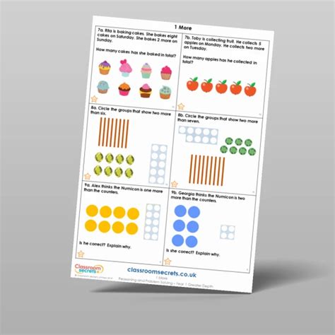 year 1 1 more reasoning and problem solving resource classroom secrets