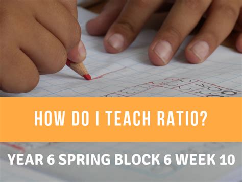 ratio year 6 spring block 6 week 10 teaching resources
