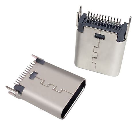 Usb S F Straddle Mount Usb Type C Jack Pin Jinbeili