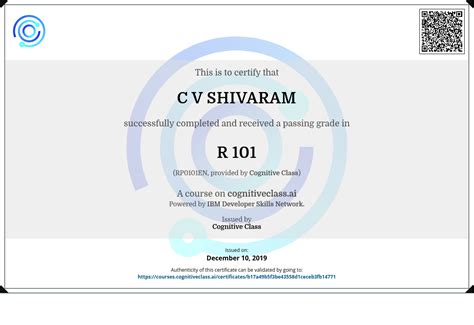 Cognitive Class Rp0101en Certificate Cognitive Class