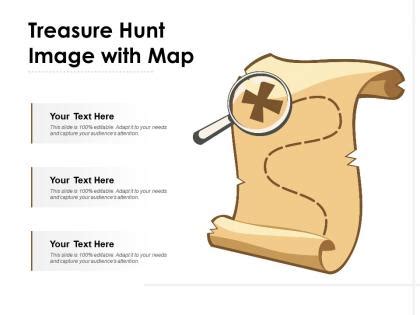 Treasure Hunt Image With Map PowerPoint Presentation And Slides PPT PowerPoint SlideTeam