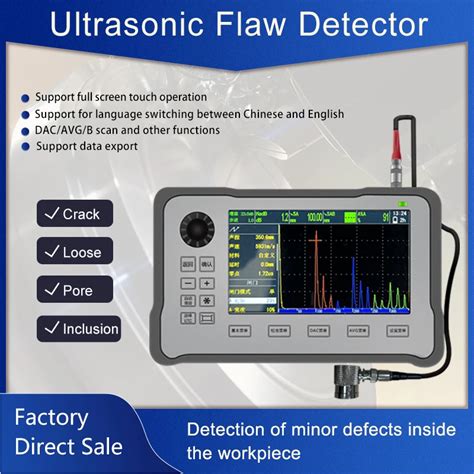 Ultrasonic Flaw Detector Crack Loose Pore Inclusion Detection