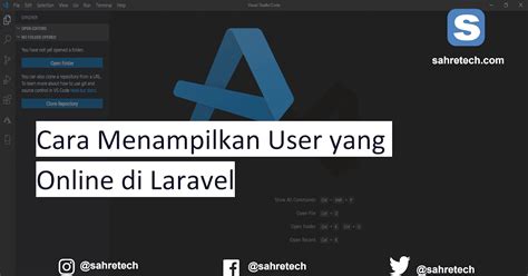 Cara Menampilkan User Yang Online Di Laravel Sahretech