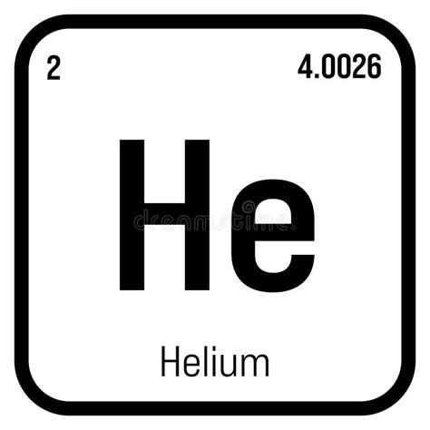 Nuclear Symbol Helium Man With A Gas Mask And Nuclear Symbol Stock