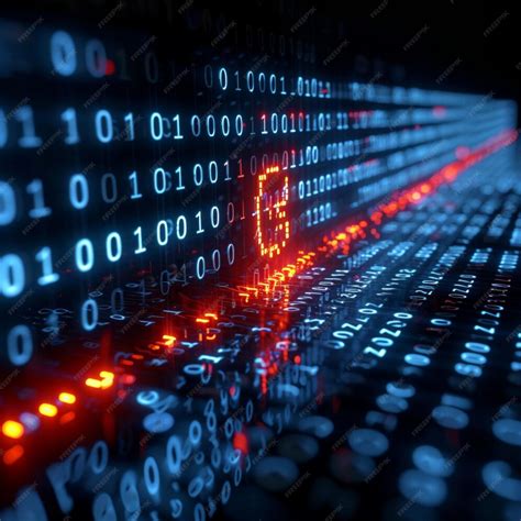 Premium Ai Image Secure Data Concept Encryption Digital Binary And