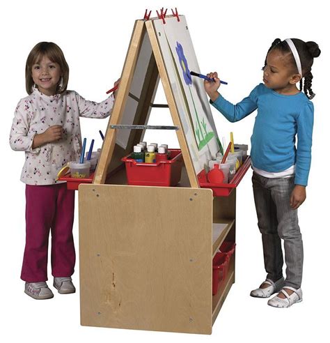 Art Easel With Storage At Blake Sexton Blog