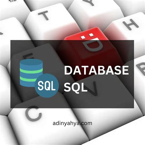 Mengenal Konsep Database Dan Sql Adin Yahya