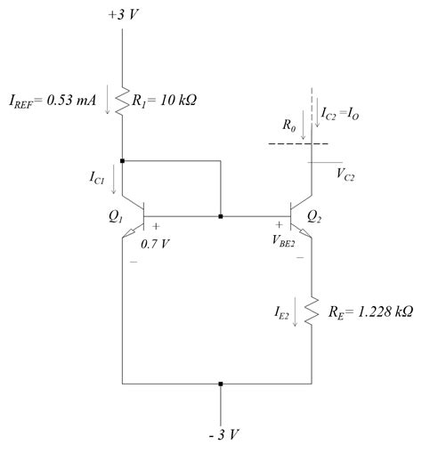 design a widlar current source to provide a bias current of quizlet