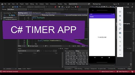 timer inside maui app system threading timer youtube