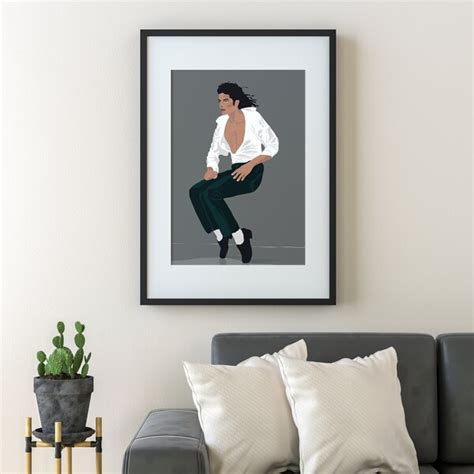 Michael Jackson Poster Printable Etsy