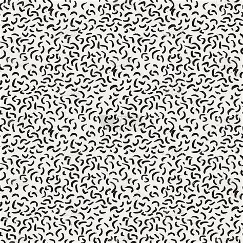 无缝模式的抽象笔画和点。