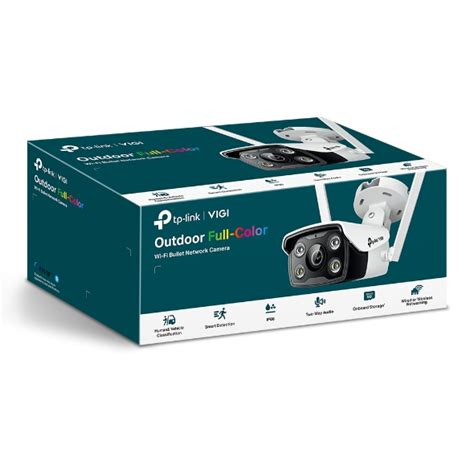 VIGI C340-W | VIGI 4MP Outdoor Full-Color Wi-Fi Bullet Network Camera ...
