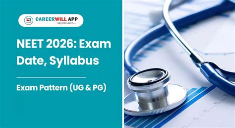 NEET 2026 Exam Date Syllabus And Exam Pattern UG PG