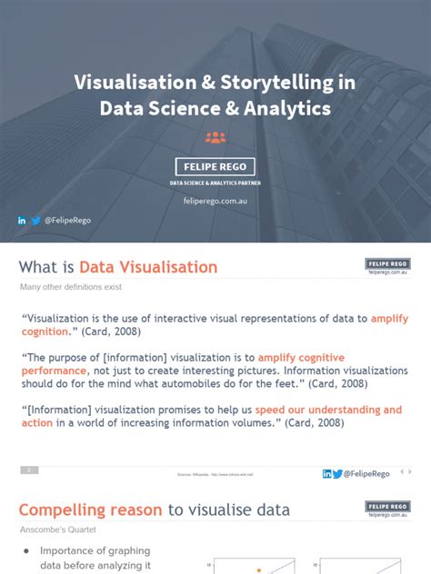 Visualisation And Storytelling In Data Science And Analytics Felipe Rego Pdf