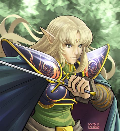 Artstation Deedlit Record Of Lodoss War