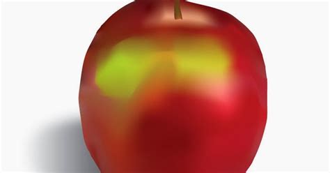 Digital Drawing Alvernia Apple Gradient Mesh