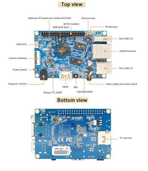 Orange Pi Pc 2 Quad Core 64bit Linux And Android Mini Pc [getting Start Guide] Electronics Lab