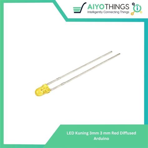 Jual Led Kuning 3mm 3 Mm Yellow Diffused Arduino Shopee Indonesia