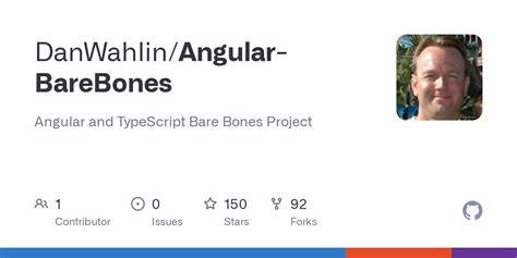 Github Danwahlinangular Barebones Angular And Typescript Bare Bones