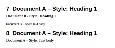 Libreoffice Writer Merge Two ODT Files With The Same Style Names Super User