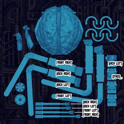 3d Printable Spider Mastermind By Treadhead Rad