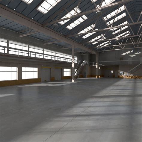 Warehouse Interior And Exterior 3d Model 149 Max Fbx Obj Free3d