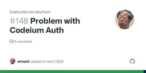 Problem With Codeium Auth · Issue 148 · Exafunctionwindsurfvim · Github