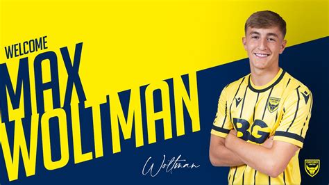 Max Woltman Joins Oxford United Oxford United Football Club