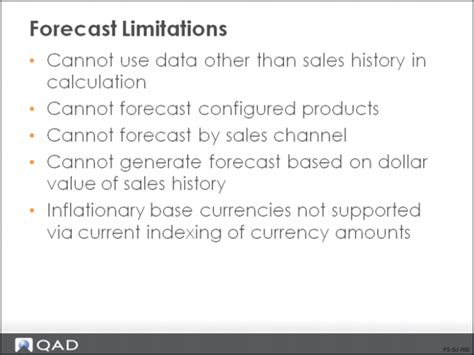 Forecast Simulation Setup