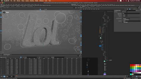 Bubbles Sidefx