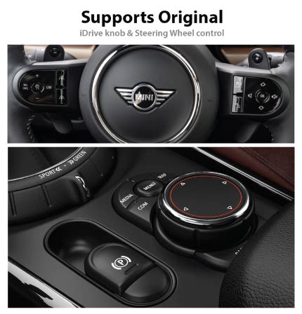 Facelift Android Widescreen Touch Screen Mini Cooper R56 R57 R58 DMP Car Design