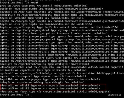linux实现fdisk分区手动挂载和自动挂载操作 fdisk 挂载磁盘 csdn博客