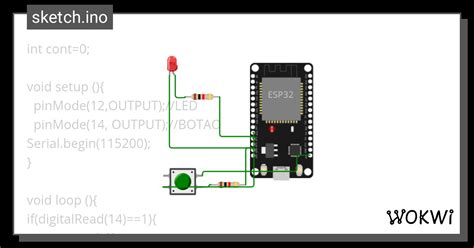 Comunicação Wokwi Esp32 Stm32 Arduino Simulator