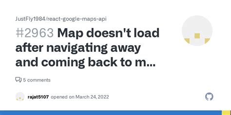 Map Doesn T Load After Navigating Away And Coming Back To Map View Issue Justfly