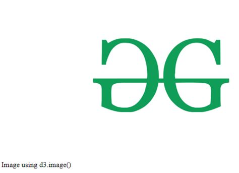 D3js Image Function Geeksforgeeks