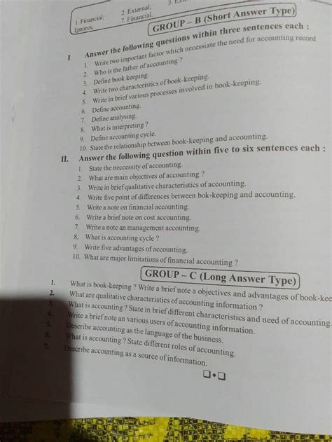 Define Analysing 8 What Is Interpreting 9 Define Accounting Cycle 10