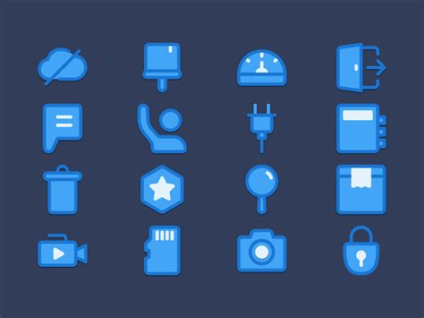 User Interface Icon Set By Komardews On Dribbble