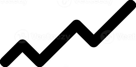 Line Graph Business Icon 48474869 Png