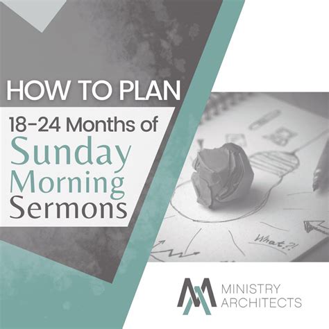 Two Year Sermon Planning Guide Ministry Architects