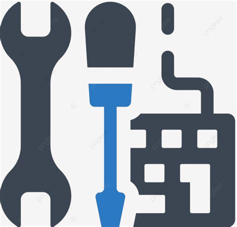 Coding Rebuild Icon Rebuild Symbol Wrench Vector Rebuild Symbol