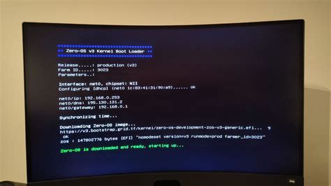 Booting Stops At Network Bootstrap No Route With Default Gateway · Issue 1927 · Threefoldtech