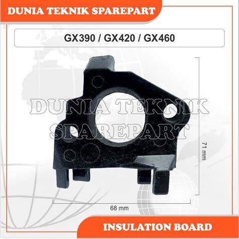 Jual Insulation Board Insulator Karburator Gx390 Gx420 Gx460 Shopee Indonesia